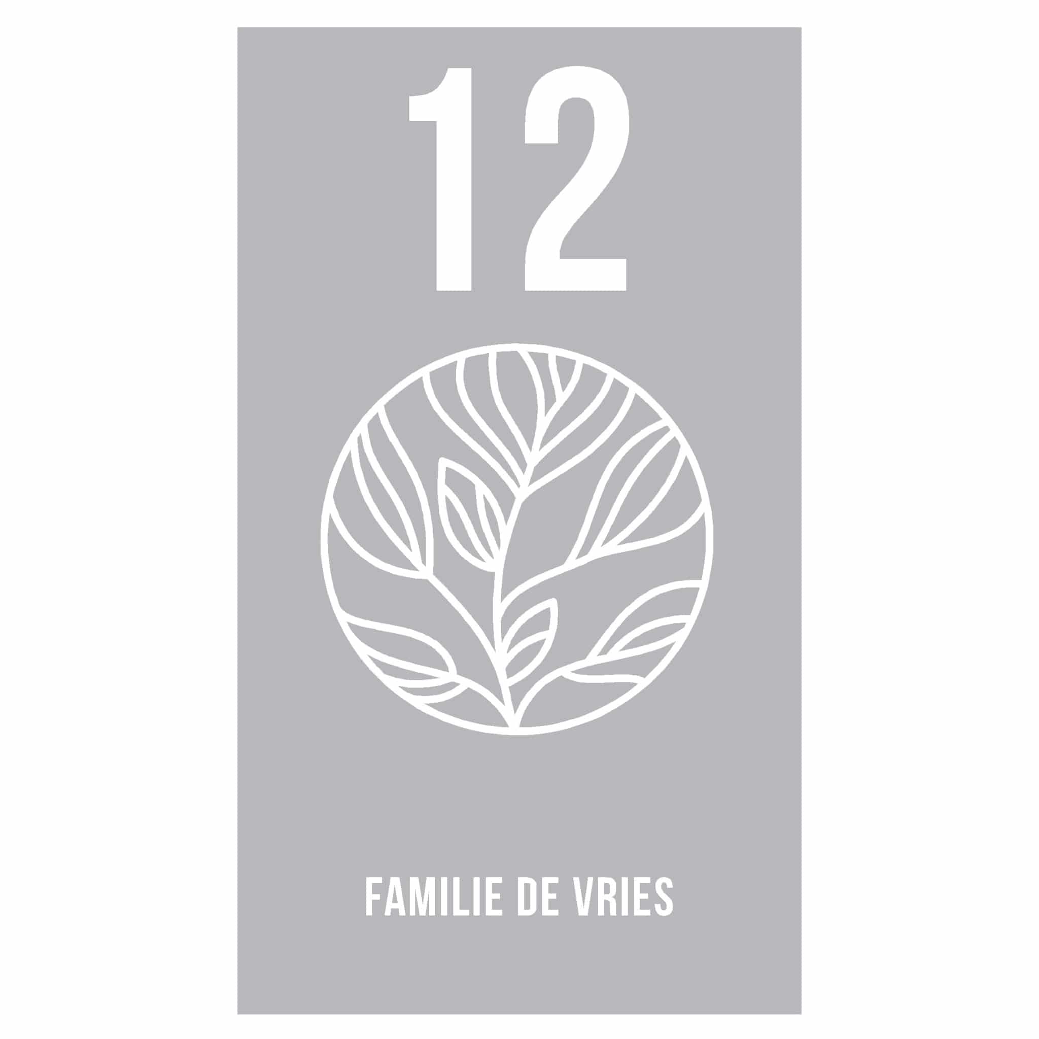 Raamfolie melkglas rond natuur 32A - Kei-Gaaf