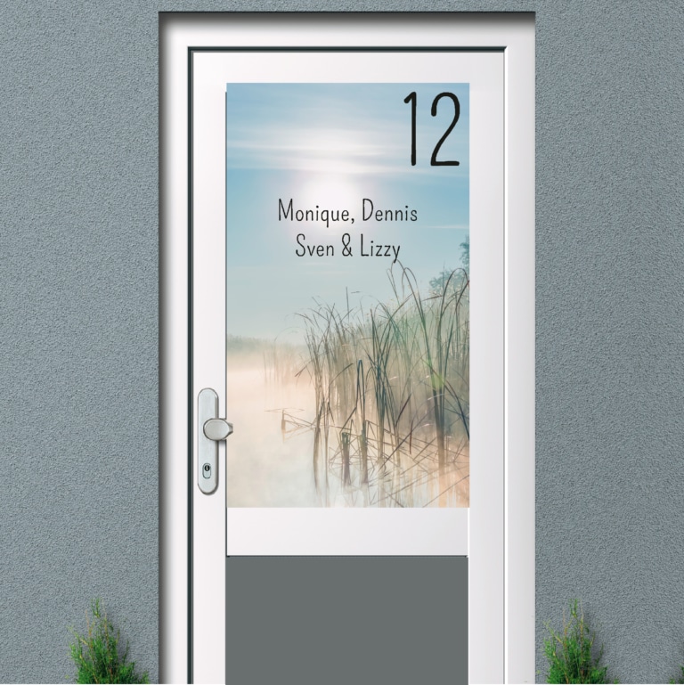 Raamfolie met naam | Geheel uniek en op maat | Bij Kei-gaaf