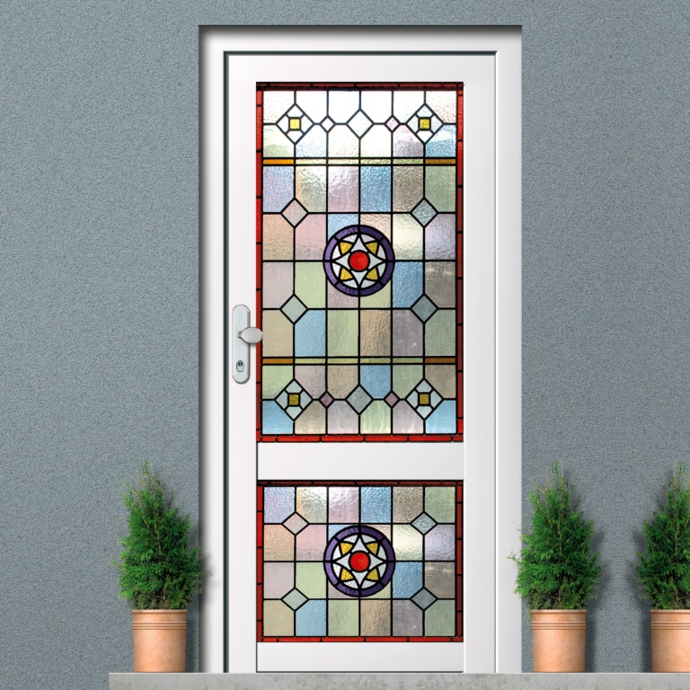 Raamfolie voordeur - Kei-Gaaf