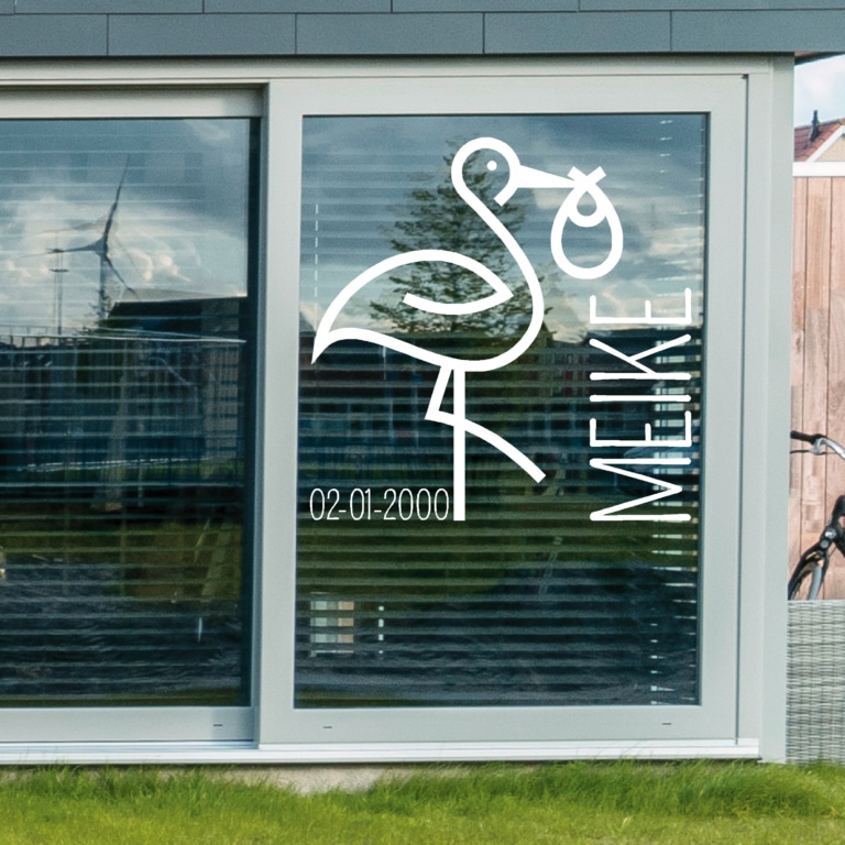 Raamstickers maken | Snel en eenvoudig | Bij Kei-gaaf