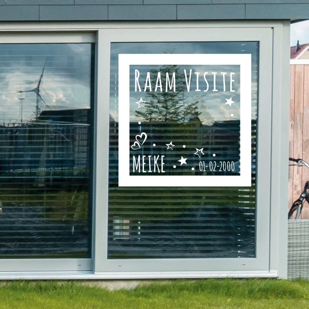 Raamstickers maken | Snel en eenvoudig | Bij Kei-gaaf